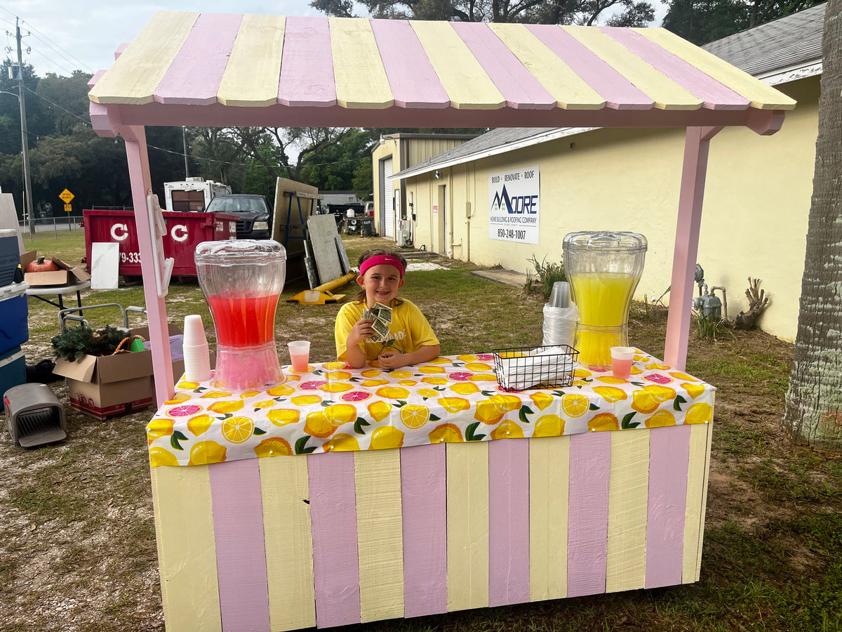 Free DIY Lemonade Stand | Free Project Plan · 2x6ft - Paul's Playhouses