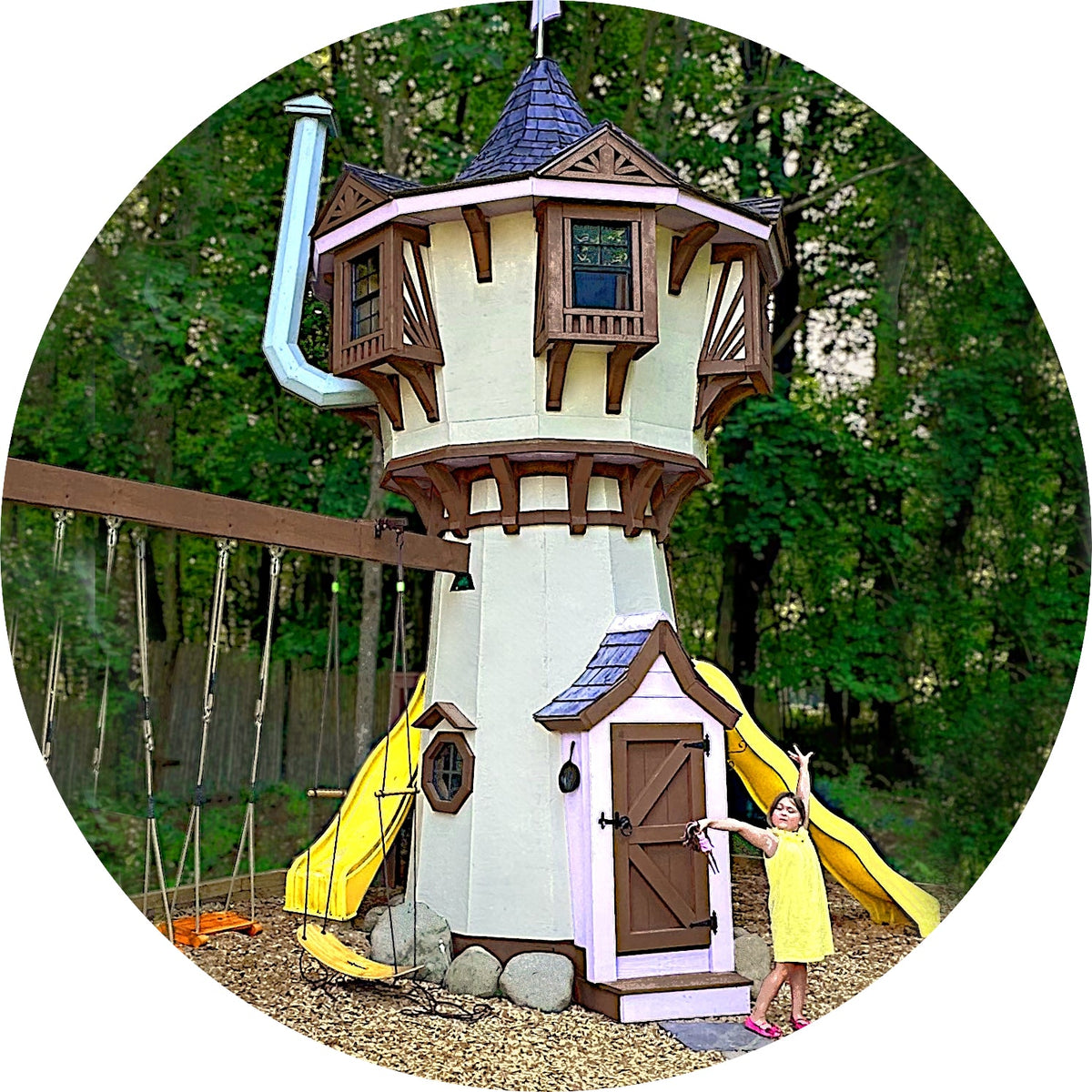 Whimsical Playhouse Plans | Playful Storybook Projects for Kids - Paul's Playhouses