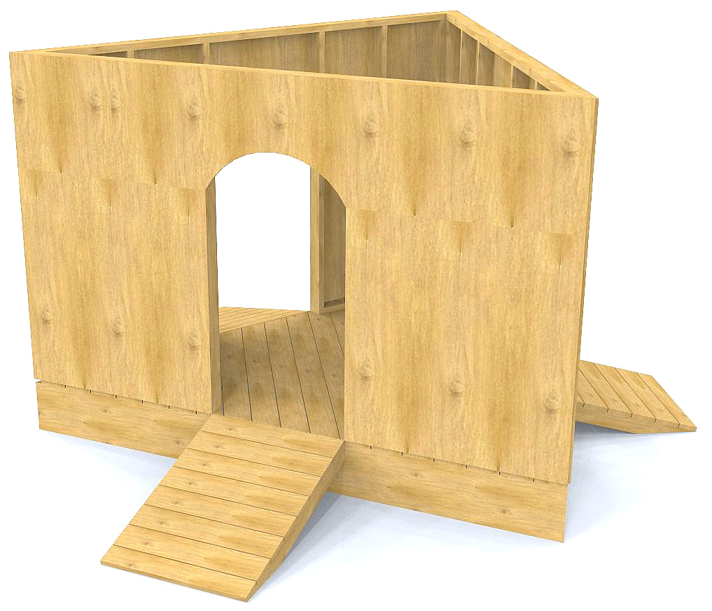 21 Free Playhouse Plans | Cool DIY Outdoor Playsets for Kids - Paul's ...
