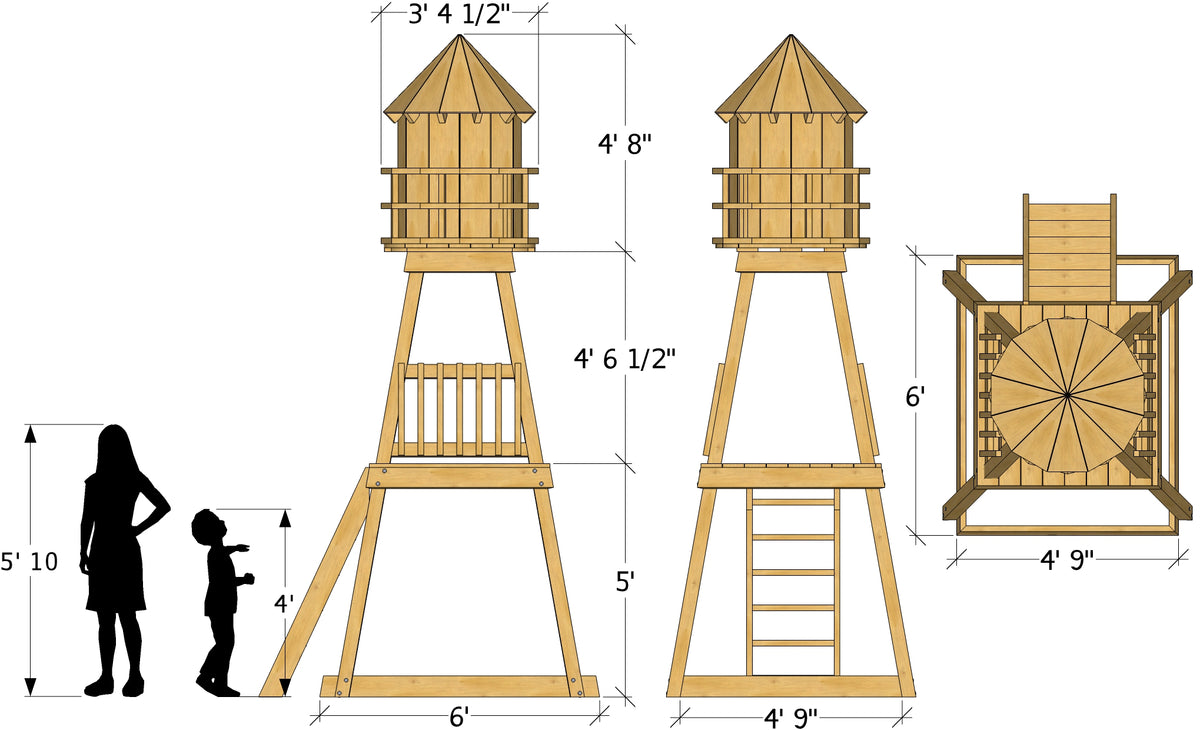 Wooden Water Tower Designs