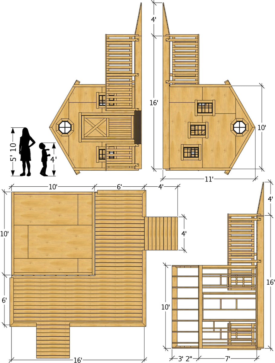 Shotgun Handicap Home Plan